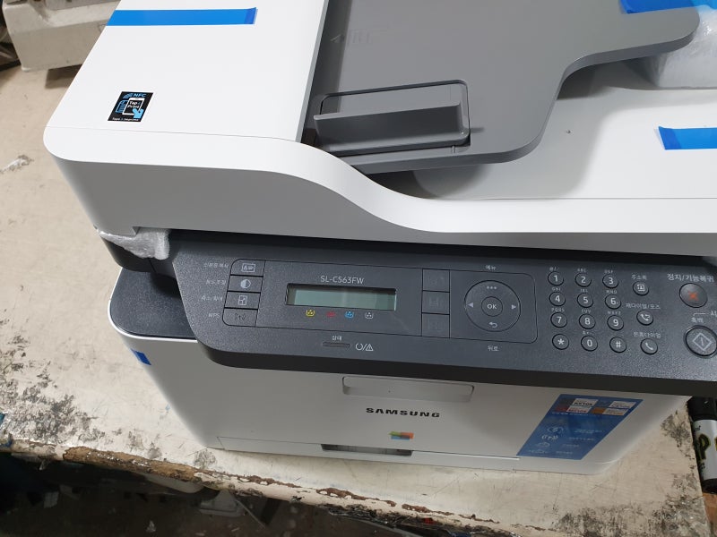 컬러 레이저복합기 무한프린터개조 Sl C563fw Sl C565fw Sl C483fw Sl C482w Sl C480fw Sl