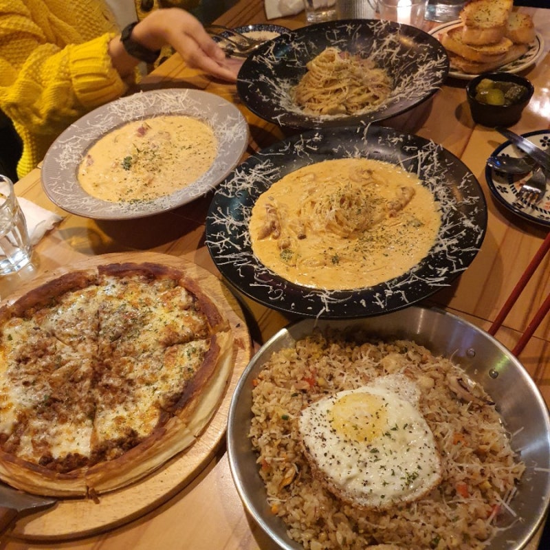 이태원 맛집 내돈내산으로 다녀온 파스타and리조또 맛집 이즈비isby 이태원 생일 파티장소 한남분위기좋은맛집