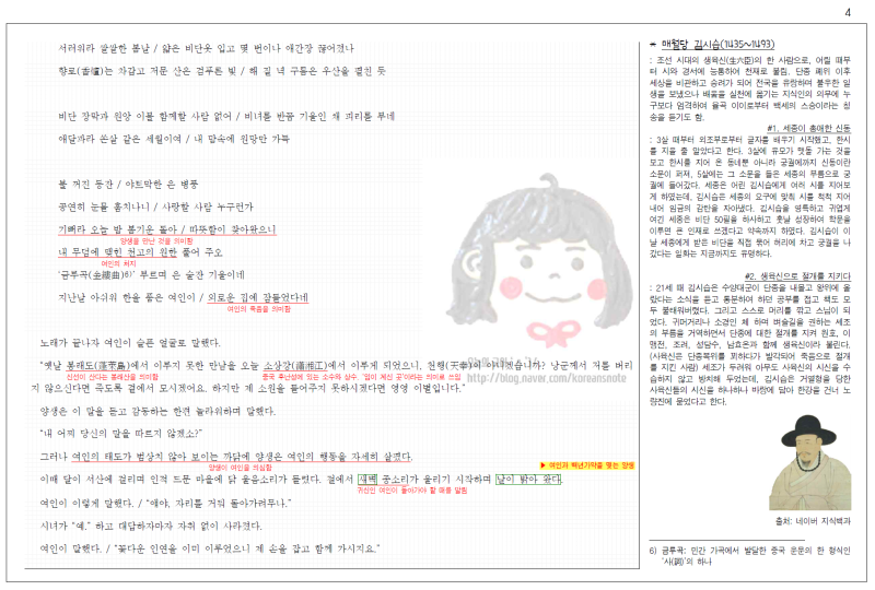 만복사저포기김시습 해설과 기출문제 오늘의 국어 네이버 블로그