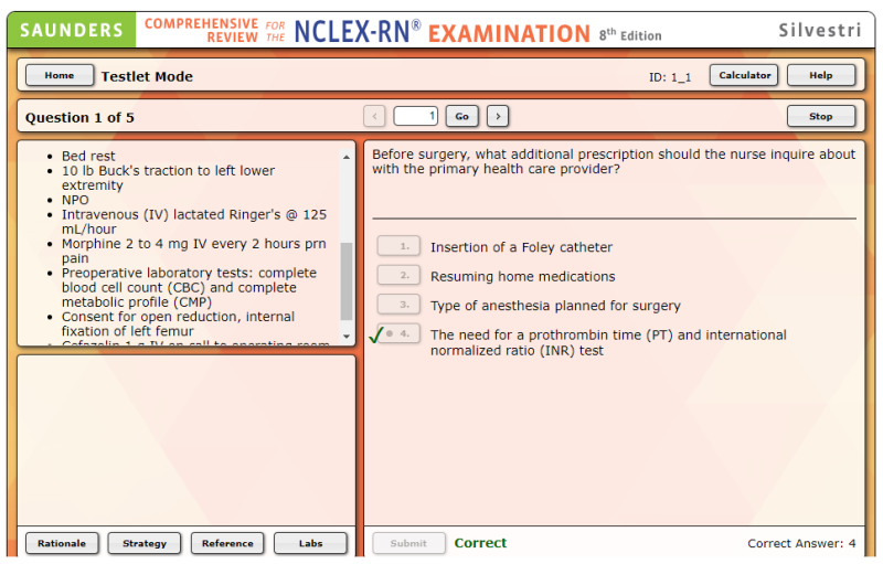 [2020/10/25] 엔클렉스 공부 - ♣사운더스(Saunders)8판 구매시 제공되는 무료 시험문제 사이트 이용법을 알아보자 ...