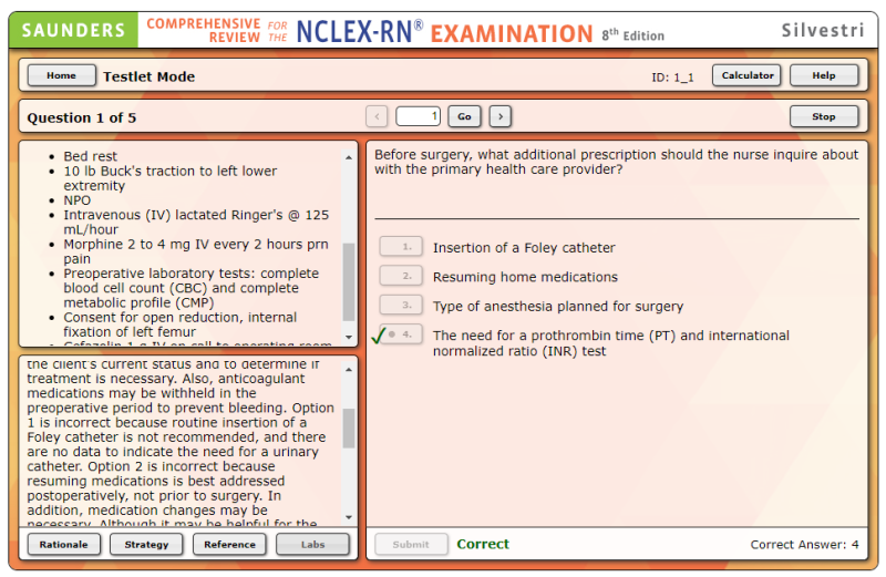 [2020/10/25] 엔클렉스 공부 - ♣사운더스(Saunders)8판 구매시 제공되는 무료 시험문제 사이트 이용법을 알아보자 ...
