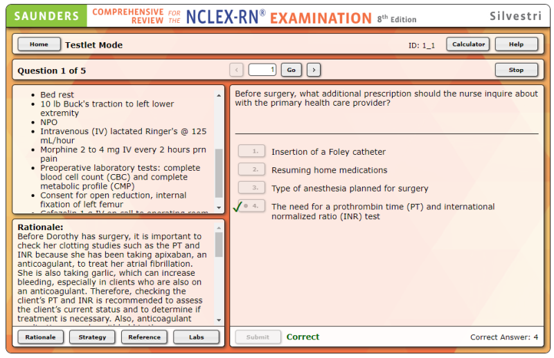 [2020/10/25] 엔클렉스 공부 - ♣사운더스(Saunders)8판 구매시 제공되는 무료 시험문제 사이트 이용법을 알아보자 ...