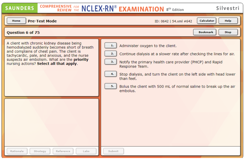 [2020/10/25] 엔클렉스 공부 - ♣사운더스(Saunders)8판 구매시 제공되는 무료 시험문제 사이트 이용법을 알아보자 ...