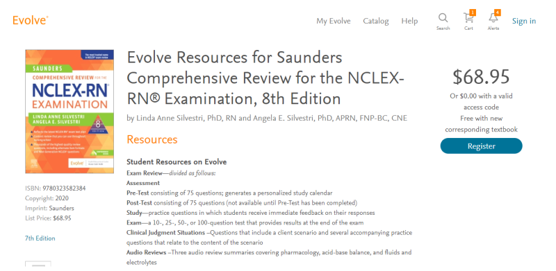 [2020/10/25] 엔클렉스 공부 - ♣사운더스(Saunders)8판 구매시 제공되는 무료 시험문제 사이트 이용법을 알아보자 ...