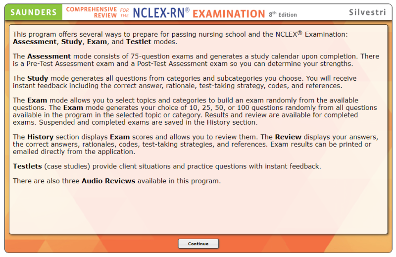 [2020/10/25] 엔클렉스 공부 - ♣사운더스(Saunders)8판 구매시 제공되는 무료 시험문제 사이트 이용법을 알아보자 ...