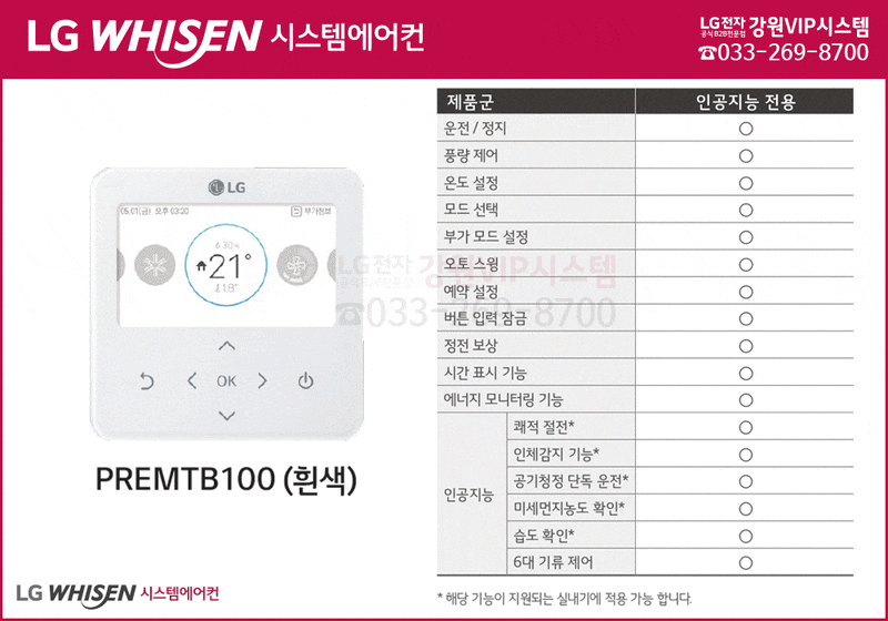 휘센 천장형에어컨 인공지능 LG 유선리모컨 PREMTB100 사용방법과 메뉴얼 : 네이버 블로그