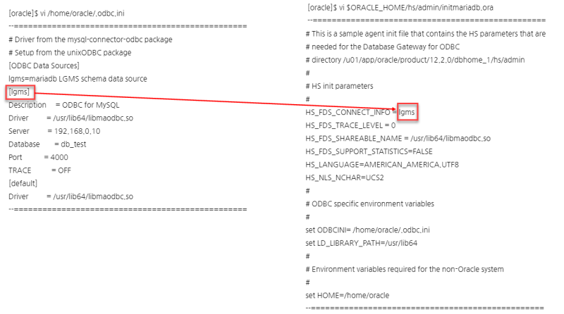 Oracle에서 mariadb로 dblink하여 연결하기 - 리눅스 : 네이버 블로그