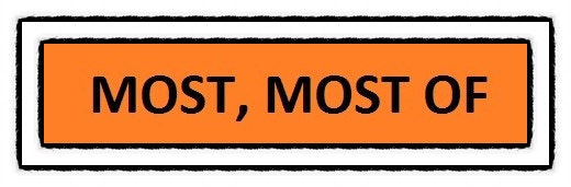 영단어- most, most of의 차이를 알아볼까요? : 네이버 블로그