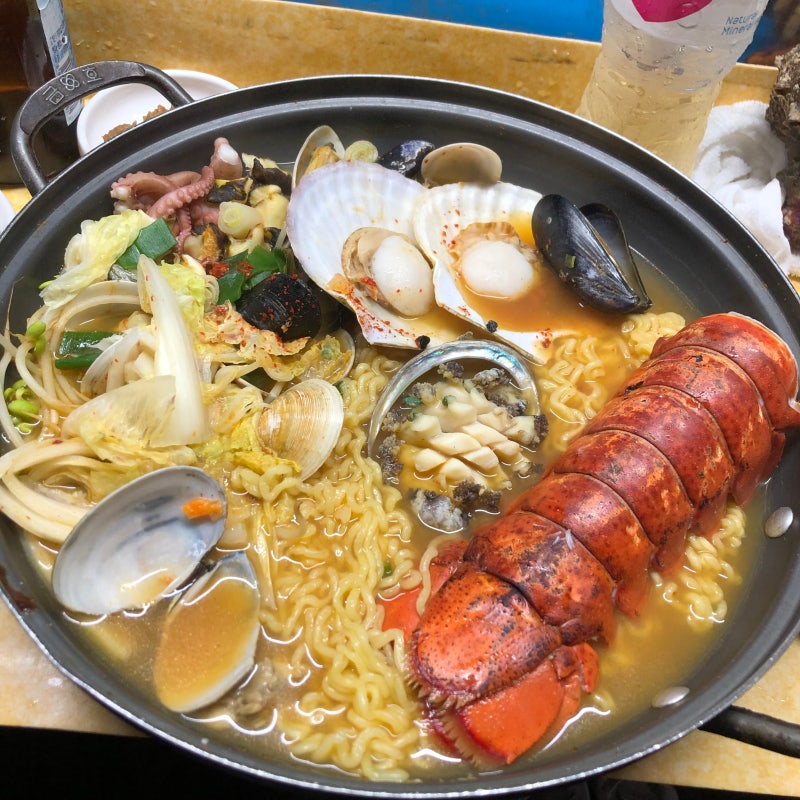 부산 해운대 맛집 바다마을 랍스터포장마차 갈매기19호 부산여행 먹킷리스트 네이버 블로그