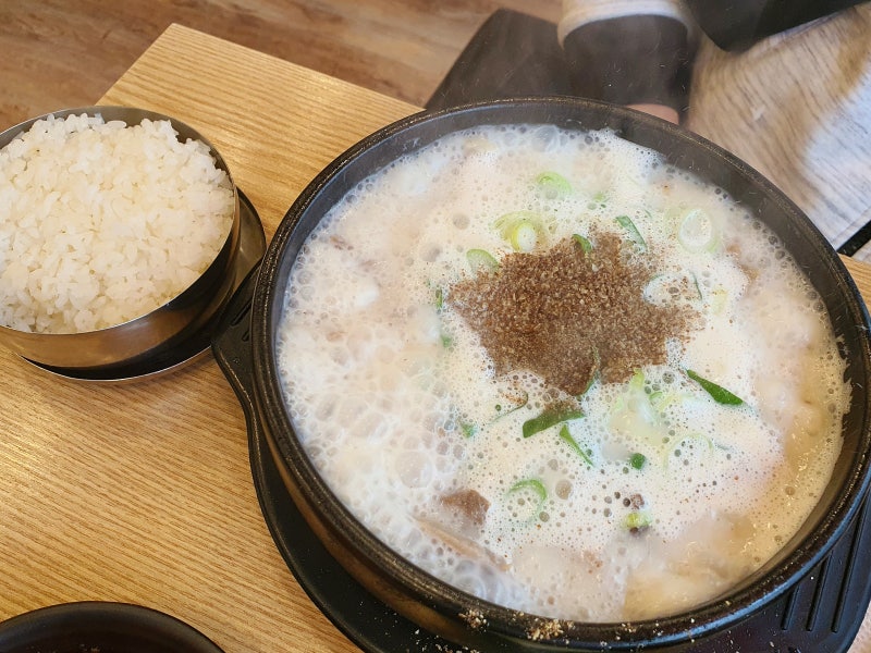 큰맘할매순대국 뜨끈한 뚝배기 메뉴 뼈장해장국 곰달래사거리점 Open 네이버 블로그