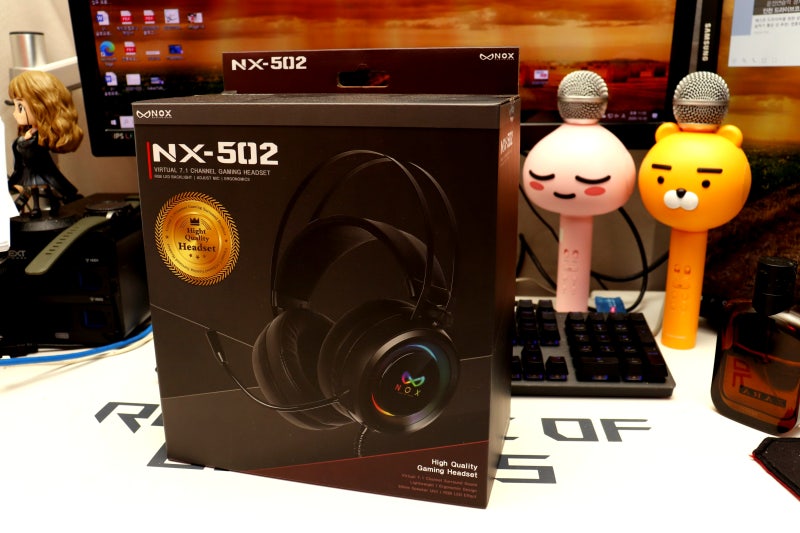 NOX NX-502 게이밍 헤드셋 가상 7.1 서라운드가 지원된다구? : 네이버 블로그