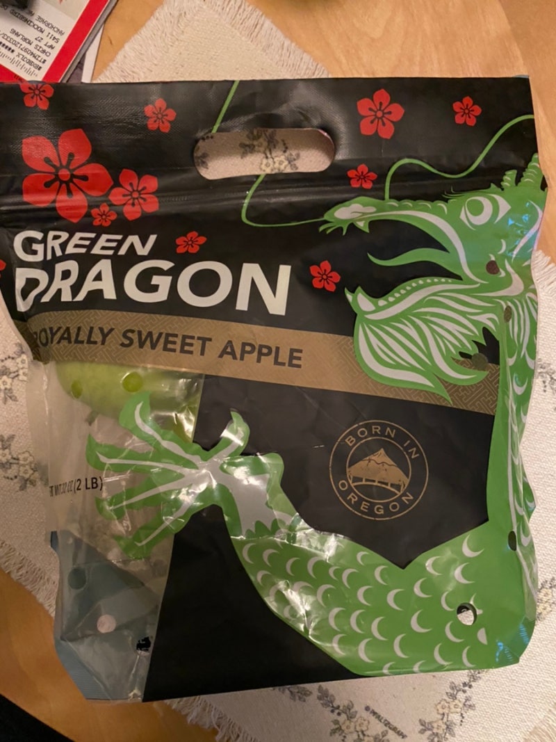 드래곤애플 Green Dragon Apple :: 달콤하고 아삭한 사과 발견 at Johnny's Produce : 네이버 블로그
