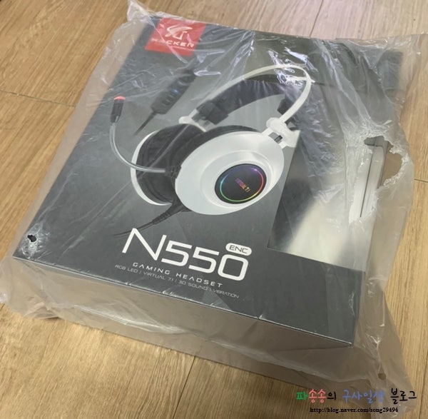 게이밍 헤드셋 추천, 앱코 N550 ENC 헤드셋 내돈내산 후기 : 네이버 블로그