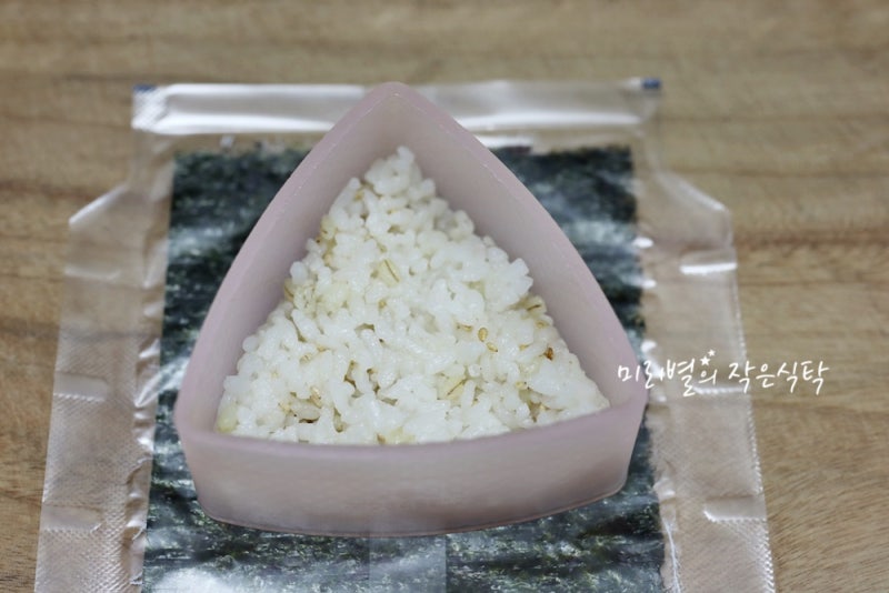 참치마요 삼각김밥 만들기 참치캔 요리로 간단하쥬 네이버 블로그