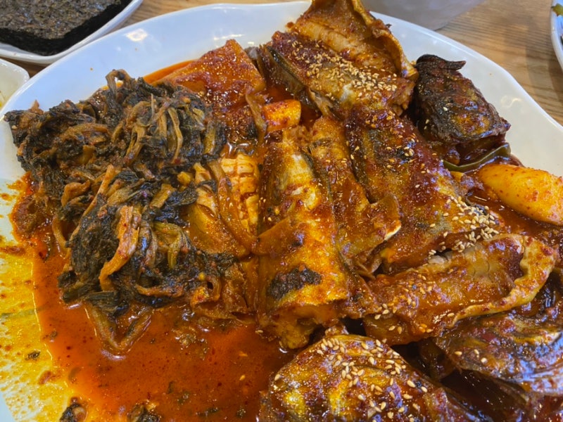 서동탄 맛집 무청시레기 코다리찜 바다향왕코다리 동탄점 네이버 블로그