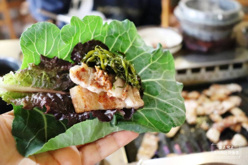 남양주 쌈밥 물의정원맛집 산에들에 한정식 네이버 블로그