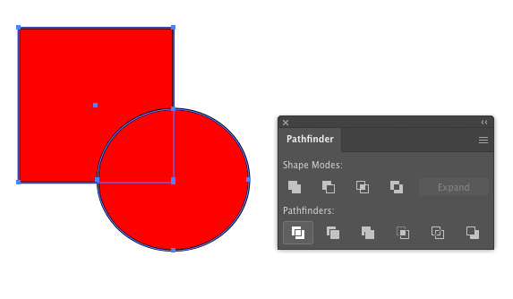 [일러스트레이터] pathfinder(패스파인더)기능 활용하기 - divide(디바이드) 편 : 네이버 블로그