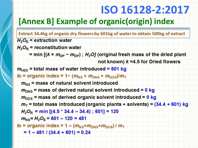ISO 16128(천연·유기농 화장품 원료&화장품) 인증 이해(2) : 네이버 블로그