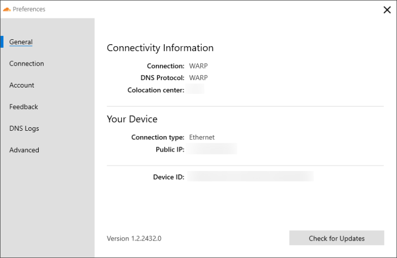 Cloudflare WARP for Desktop : 네이버 블로그