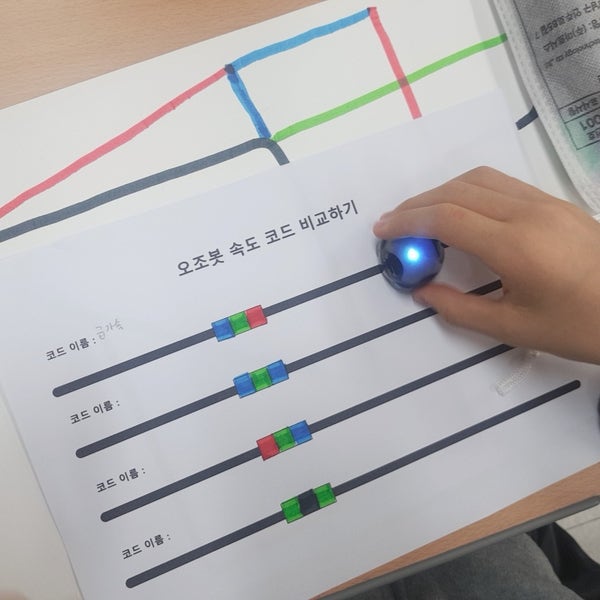 오조봇 코딩 초등학교 소프트웨어 수업 내용 오조봇 스티커가 필요 없는 활동지 1 네이버 블로그