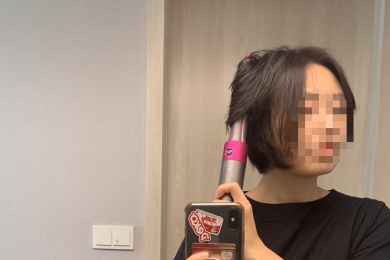 다이슨 에어랩으로 짧은머리 쉽게 스타일링하기 : 네이버 블로그