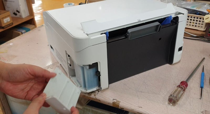 엡손 L3156 패드 교체 하는 방법 : 네이버 블로그