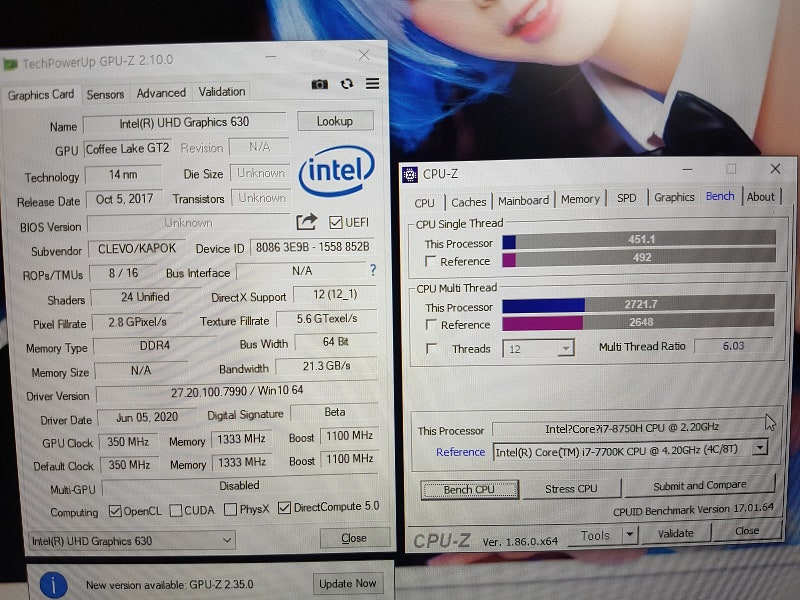 intel Core i7-8750H 2.20GHz (Mobile) : 네이버 블로그