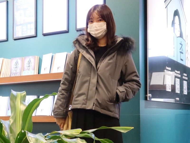 여자 겨울 코디 고급스러운 네파 아르테 숏패딩추천 네이버 블로그