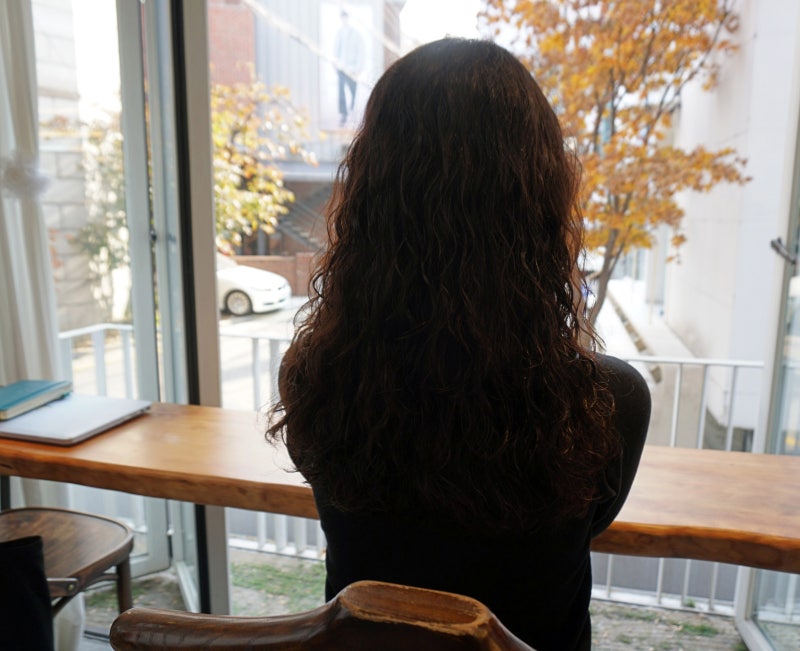 신사동 미용실 볼륨있는 긴머리 웨이브펌 후기 네이버 블로그