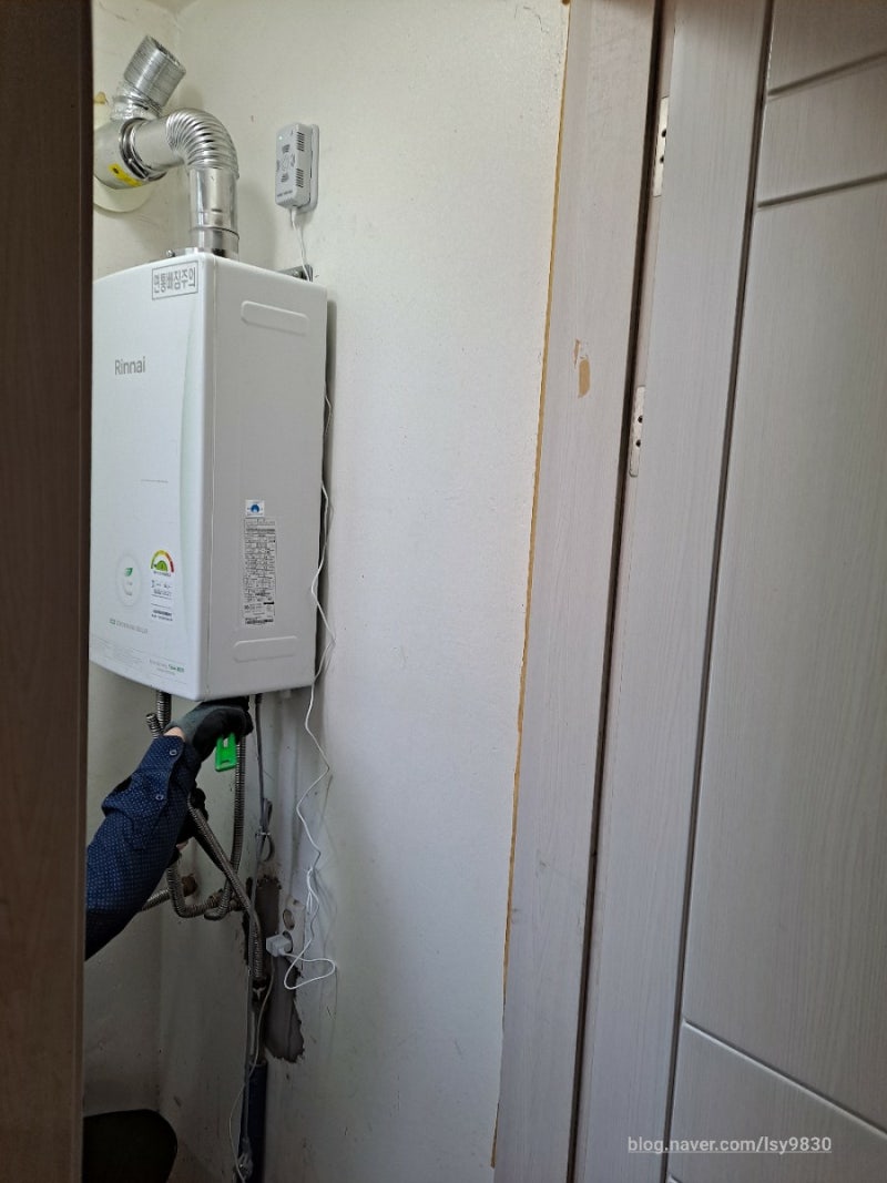 린나이 친환경 콘덴싱보일러 RC600-22KF 교체 후기 : 네이버 블로그