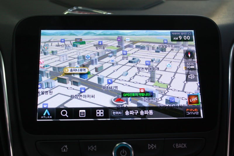 대구 쉐보레 더뉴 말리부 순정 네비게이션 파인드라이브로 교체 작업 네이버 블로그