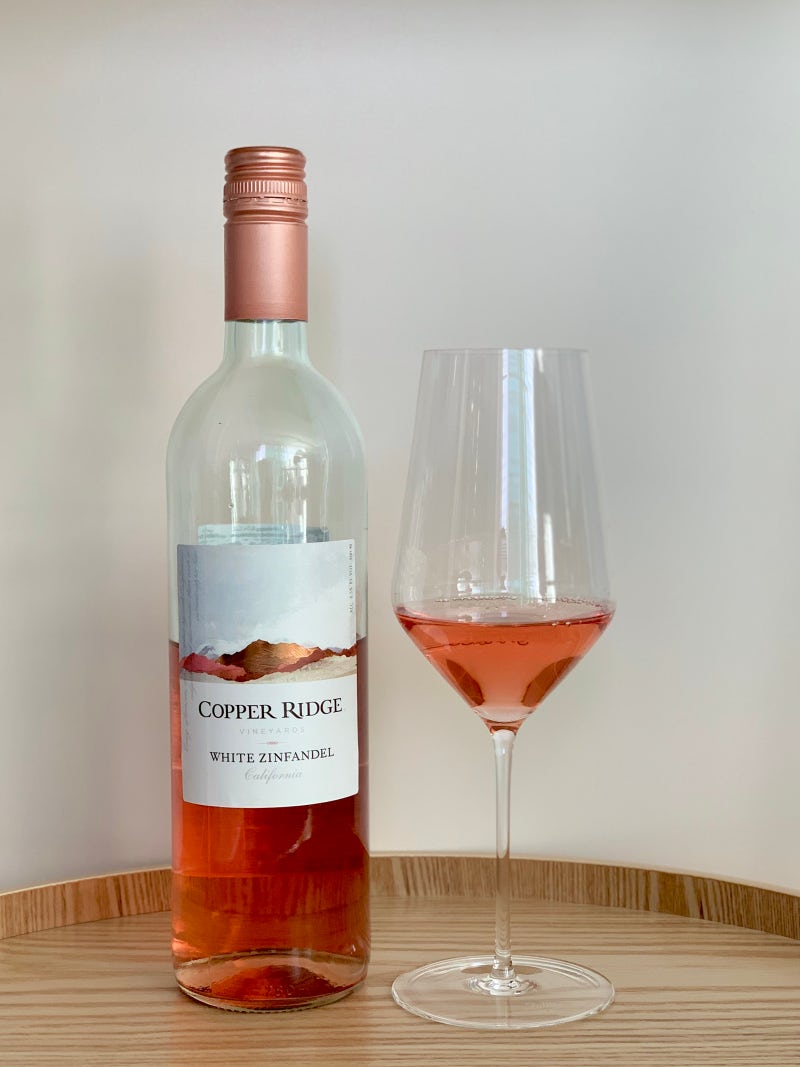 카퍼 릿지 화이트 진판델 Copper Ridge White Zinfandel, USA : 네이버 블로그