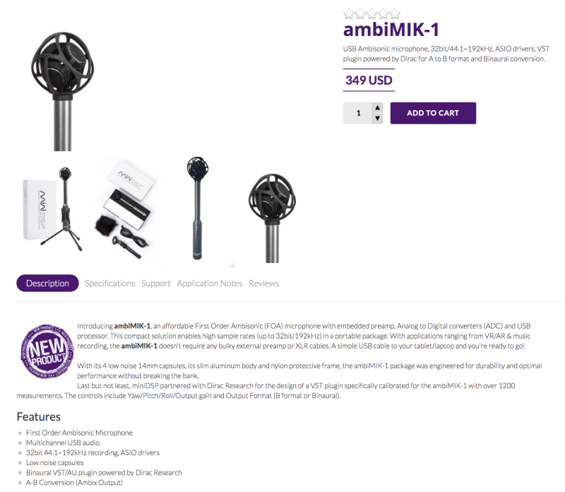 오디오룸/스피커 특성 측정용 마이크 UMIK-2 소개 (for REW measurement) : 네이버 블로그