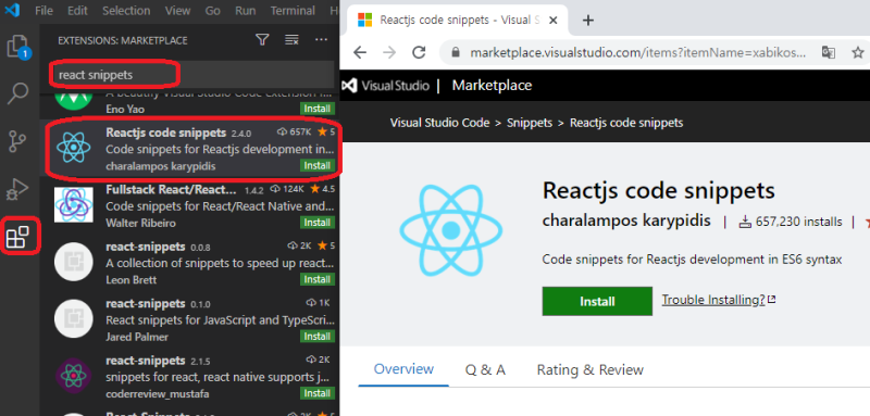 React + Springboot 게시판 만들기 1 : React 프로젝트 생성 및 개발 환경설정 : 네이버 블로그