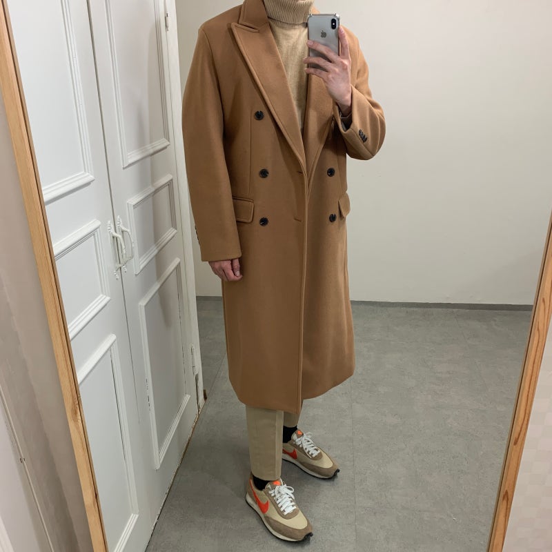 남자 베이지 코트 코디 유뱅의 데일리룩 블로그 네이버 블로그