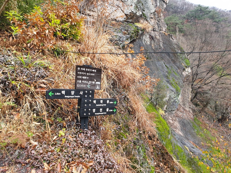장성 백암산 등산코스 백양사~백학봉~상왕봉 지도 블랙야크 명산100 72번째 네이버 블로그