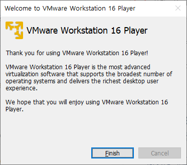 VMware Workstation Player 16 다운로드, 설치, 사용 방법 : 네이버 블로그