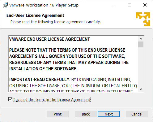 VMware Workstation Player 16 다운로드, 설치, 사용 방법 : 네이버 블로그
