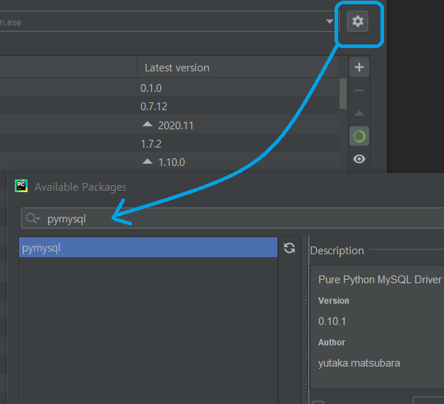 [pymysql] 파이참에서의 pymysql 간단 사용법 : 네이버 블로그
