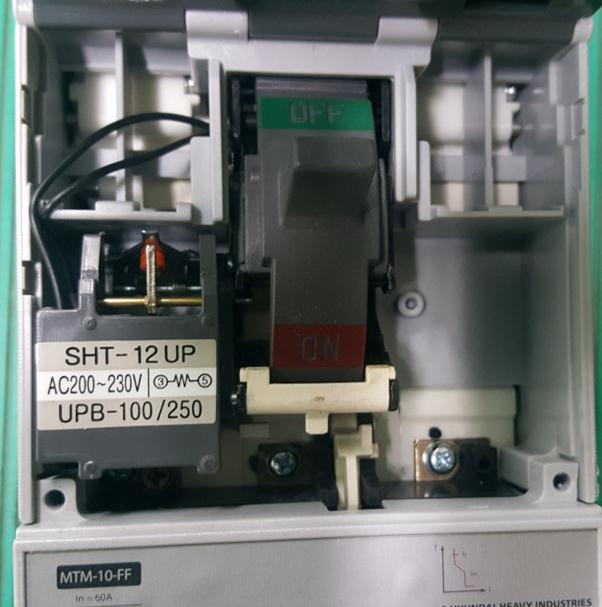 사진으로 보는 MCCB SHUNT TRIP COIL의 원리 : 네이버 블로그