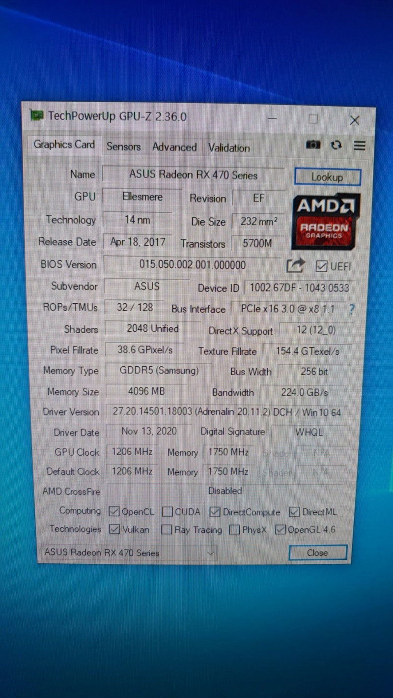 AMDVBFLASH(ATIFlash)사용해 RX470 채굴에디션 RX570로 바이오스플래시 변신 : 네이버 블로그