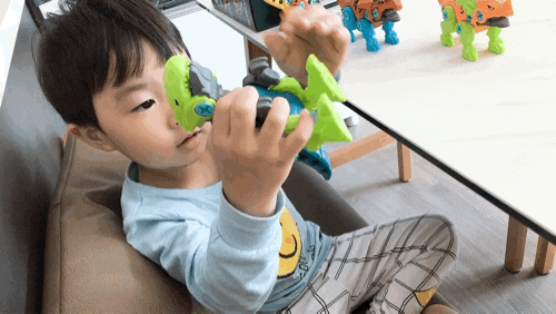 유아공구놀이 레츠토이 소근육놀이로 좋은 공룡장난감 만들기 네이버 블로그