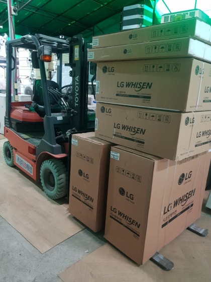 전남목포° 스터디카페평화광장점open준비중♧lg천정형에어컨♧설치공사광주365에어컨 네이버 블로그