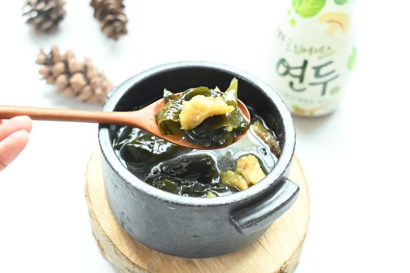 황태 미역국 끓이는법 요리에센스 샘표 연두 순 레시피 네이버 블로그