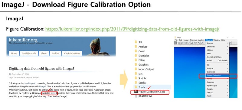ImageJ 1 - 그래프 이미지로부터 데이타 자동 생성(how to extract data points from graph ...