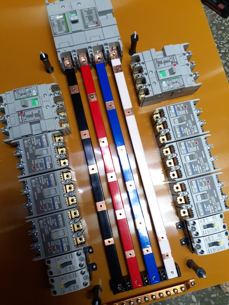 배전반 분전반 제작 - 3상 4선식 225AF /125AT : 네이버 블로그