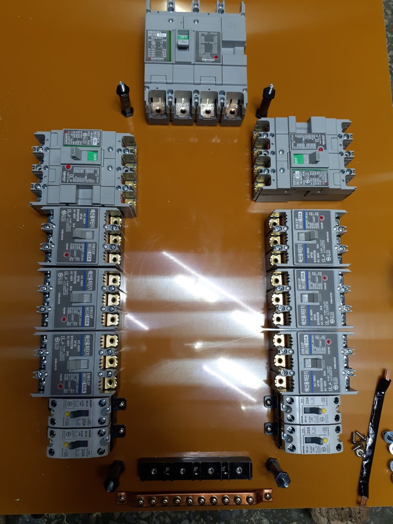 배전반 분전반 제작 - 3상 4선식 225AF /125AT : 네이버 블로그