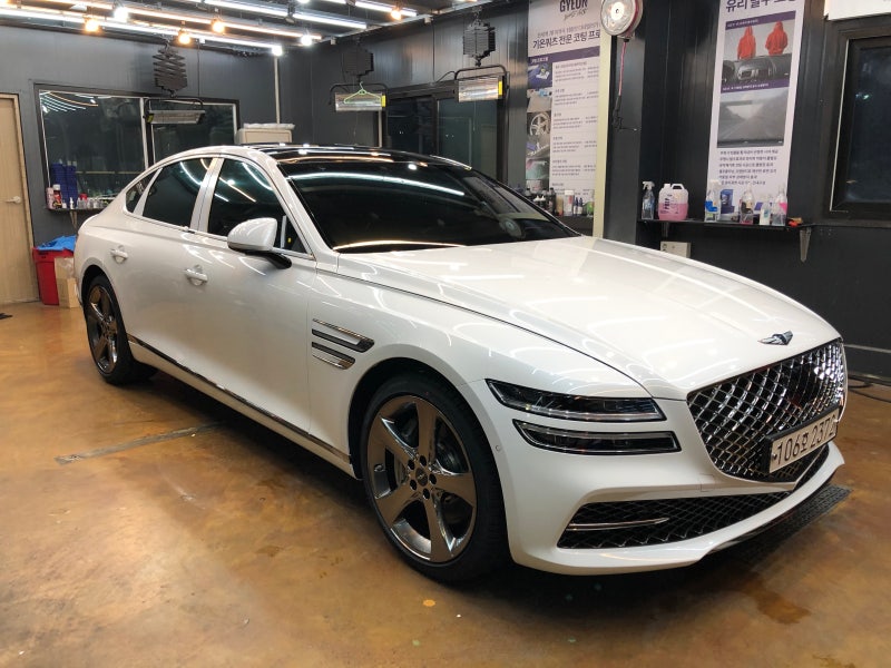 대전 신차 가죽코팅! 제네시스 G80 브라운 시트 레더쉴드 시공으로 이염과 오염으로부터 해방 (feat. 생활보호 PPF) : 네이버 블로그