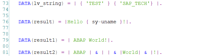 [SAP ABAP] String Function : 네이버 블로그