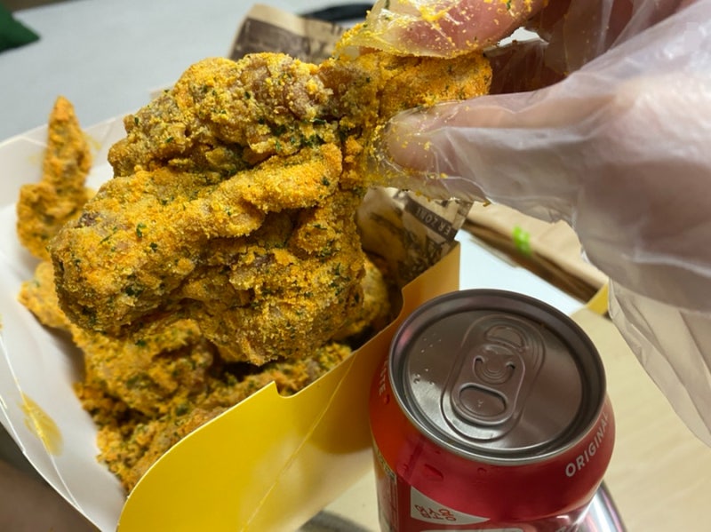 은계지구치킨 Bhc 뿌링클 뿌링치즈볼 배달 네이버 블로그